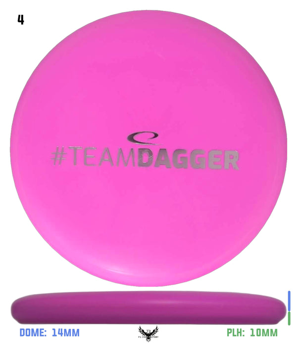 Latitude 64 Zero Medium Dagger - #teamdagger - Flight Factory Discs