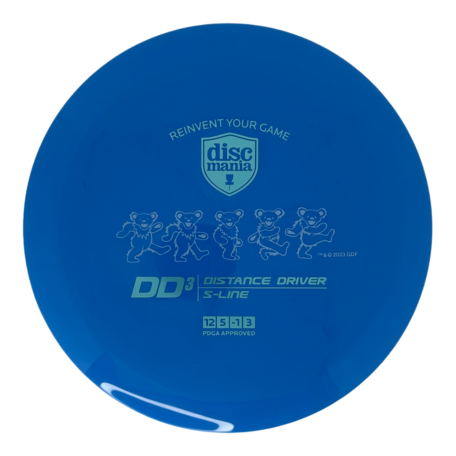 Discmania S-Line DD3 - Grateful Dead Dancing Bears - Flight Factory Discs