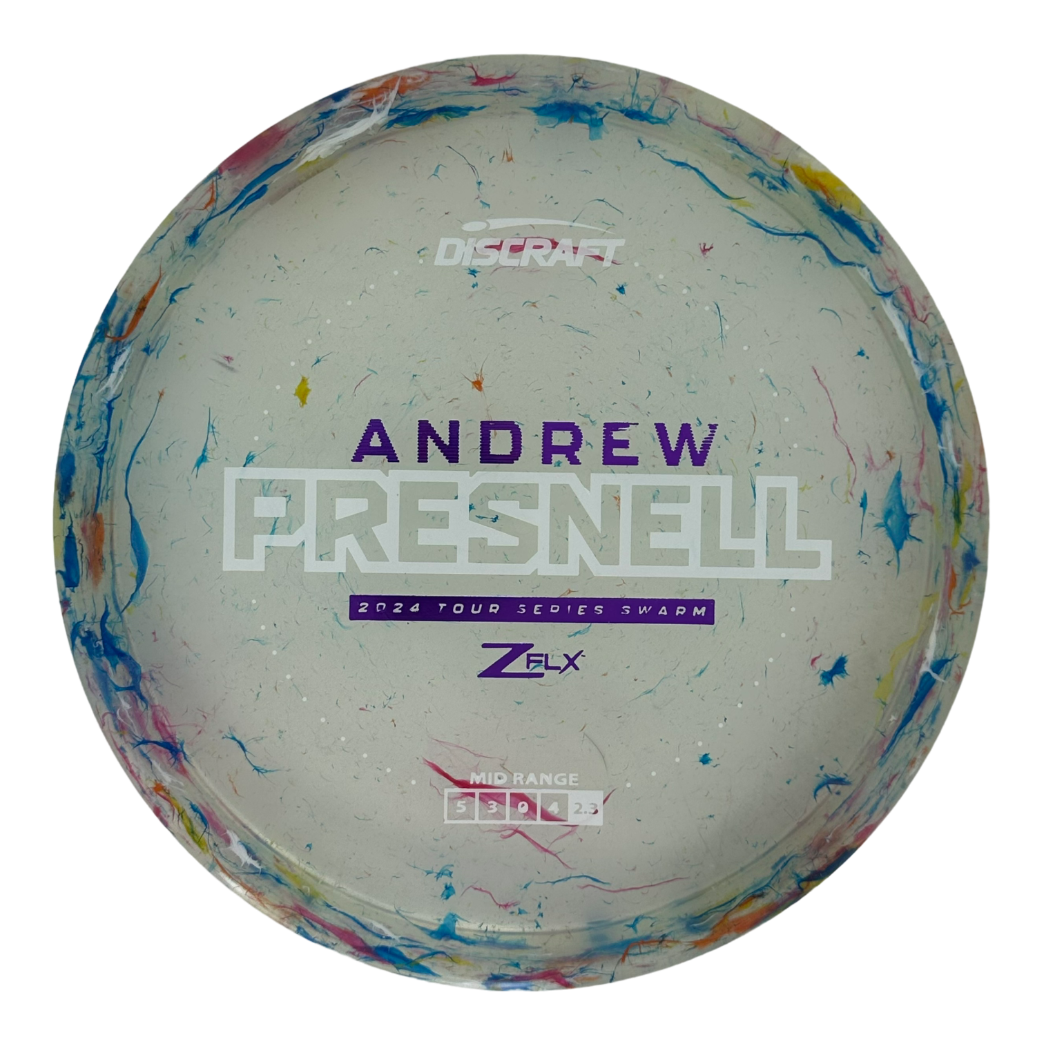 Discraft Jawbreaker Z FLX Swarm - Andrew Presnell (2024) - Flight ...