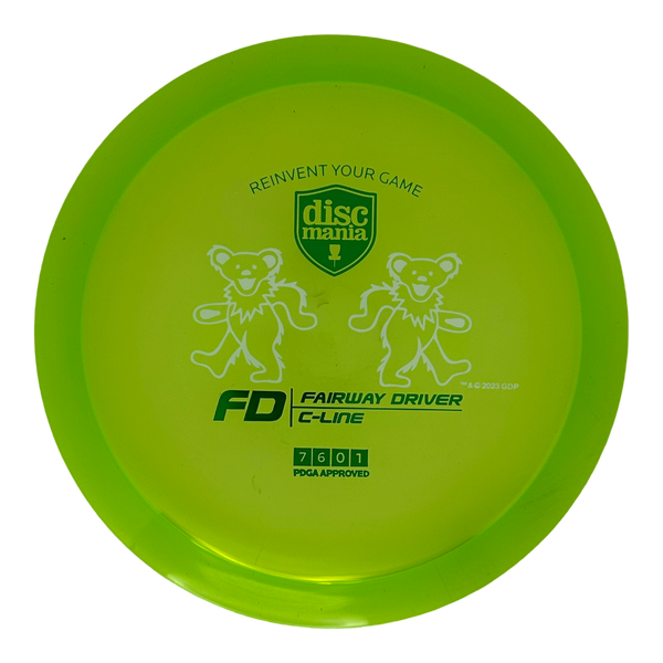 Discmania C-Line FD - Grateful Dead Bear Pair - Flight Factory Discs