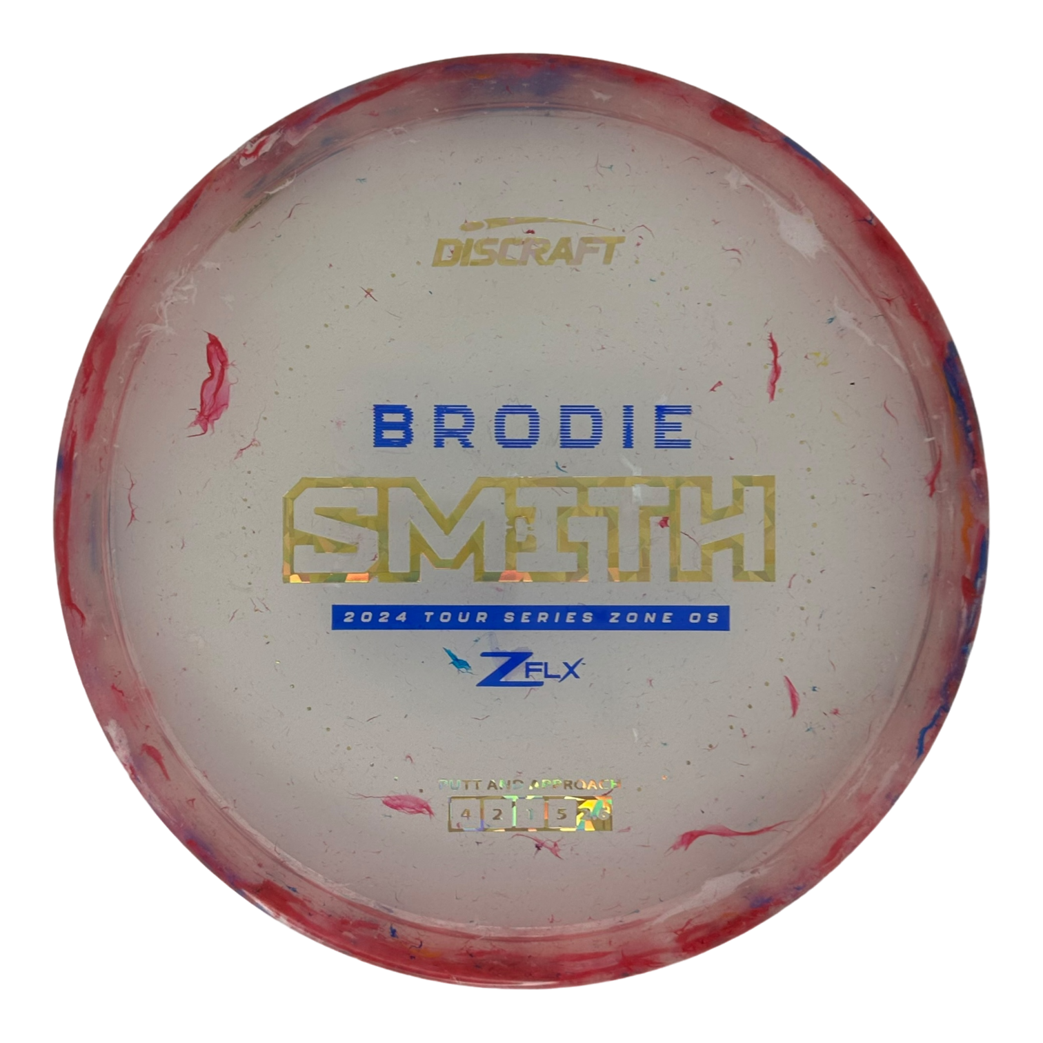 Discraft Jawbreaker Z FLX Zone OS - Brodie Smith TS (2024) - Flight Factory Discs