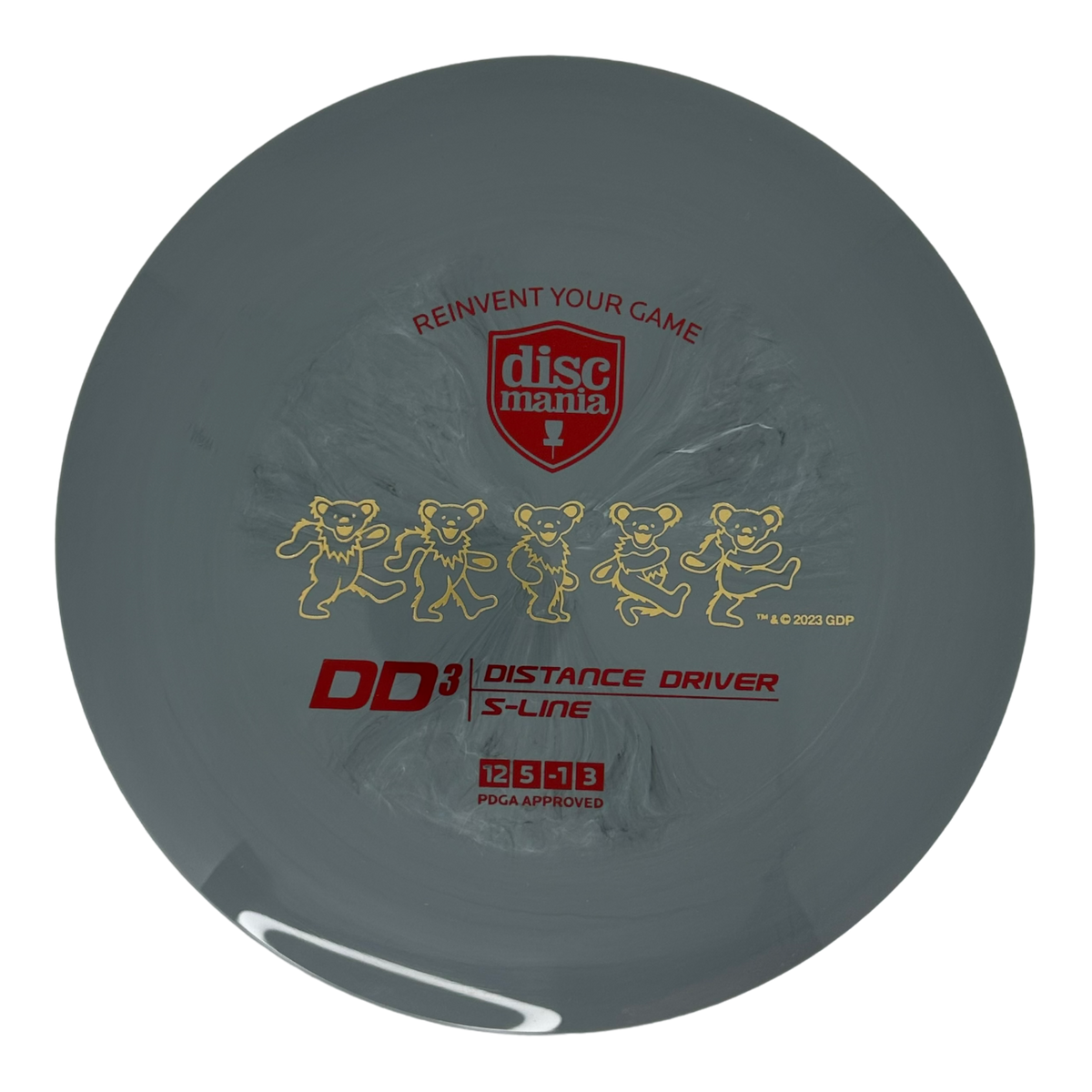 Discmania S-Line DD3 - Grateful Dead Dancing Bears - Flight Factory Discs