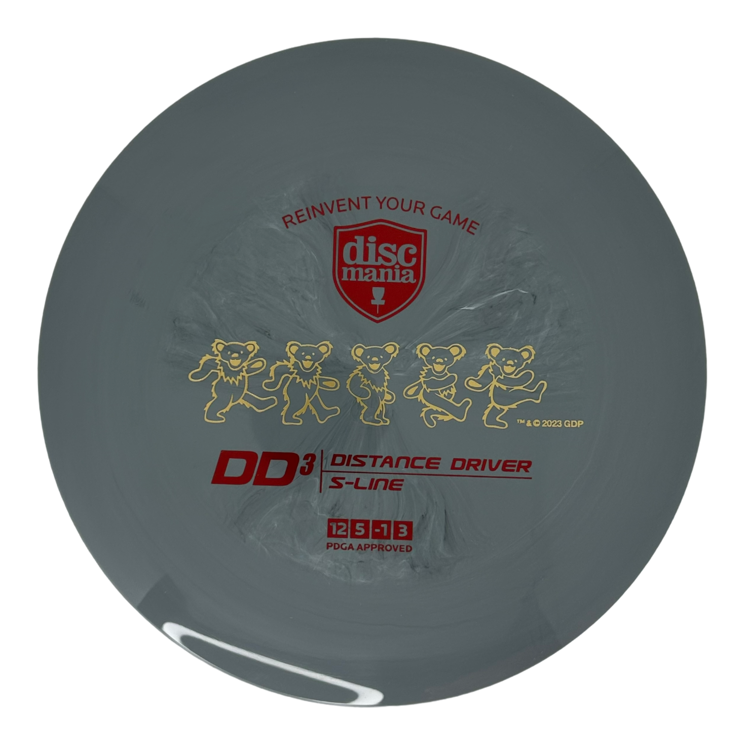Discmania S-Line DD3 - Grateful Dead Dancing Bears - Flight Factory Discs