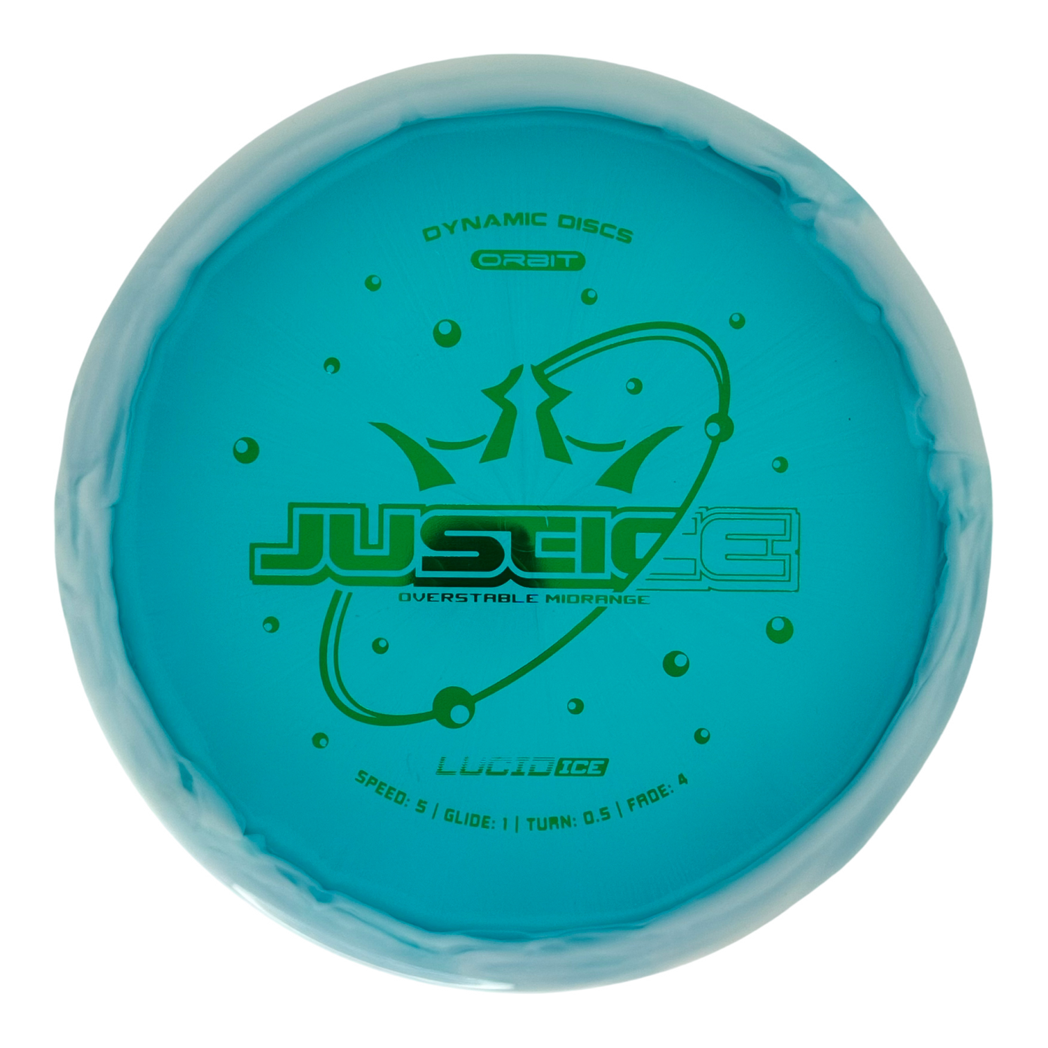 Dynamic Discs Lucid Ice Orbit Justice - Flight Factory Discs