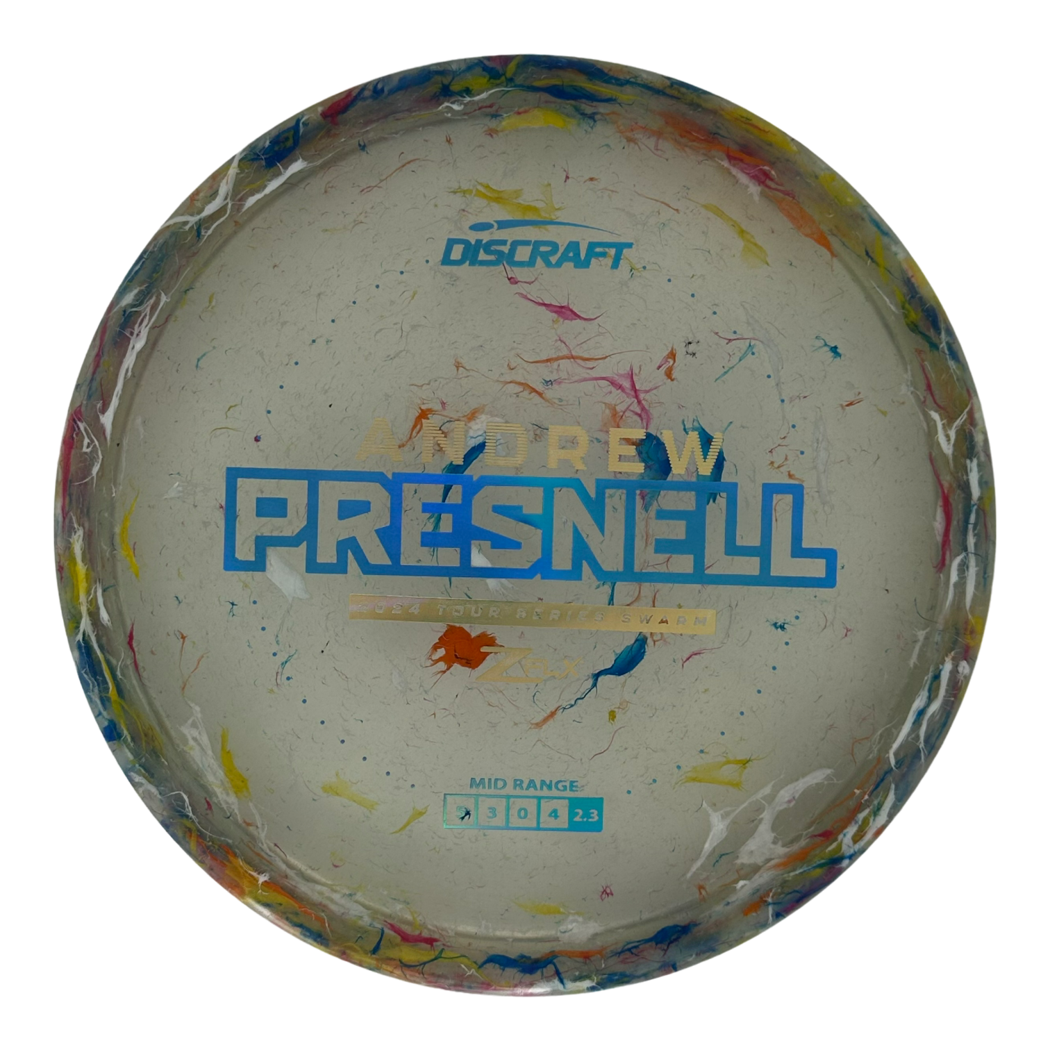 Discraft Jawbreaker Z FLX Swarm - Andrew Presnell (2024) - Flight ...