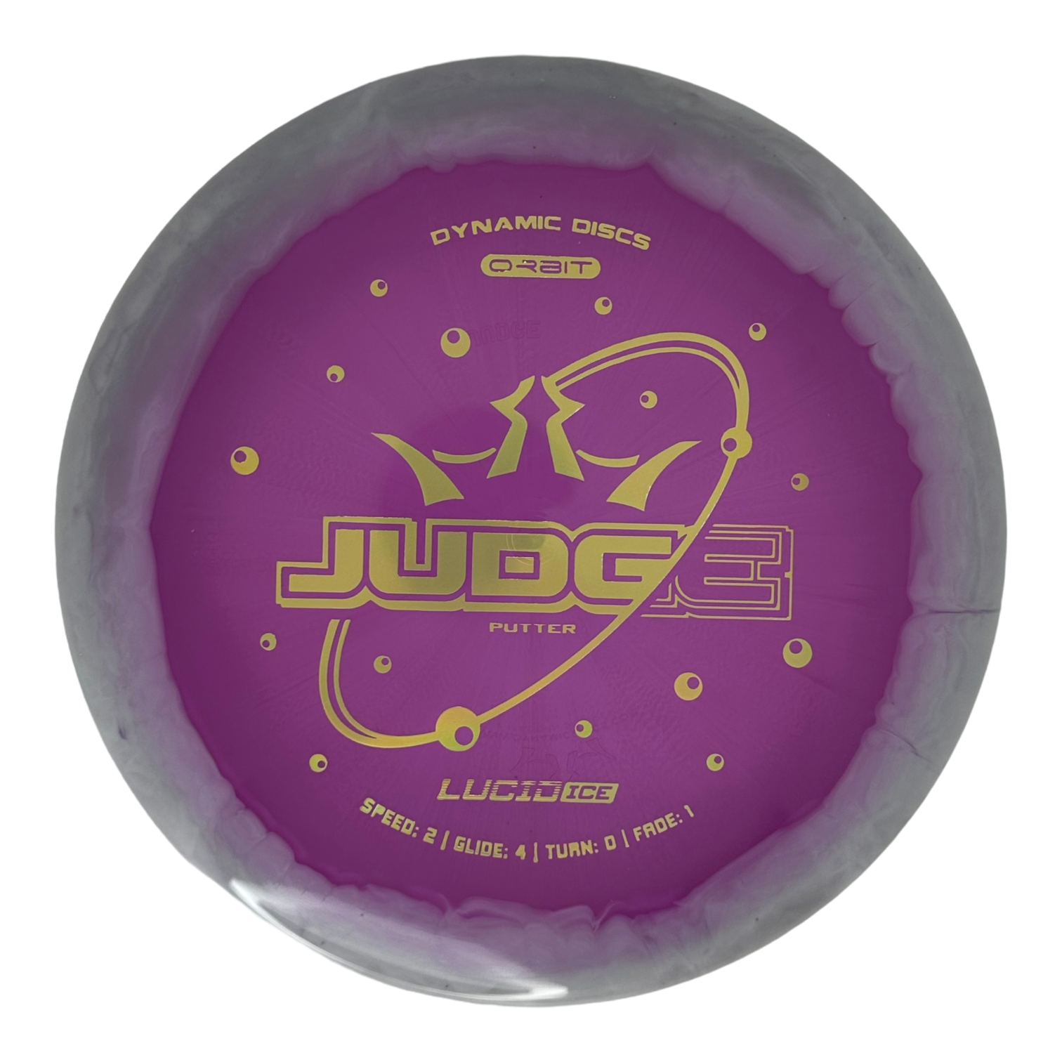 Dynamic Discs Lucid Ice Orbit Judge - Flight Factory Discs