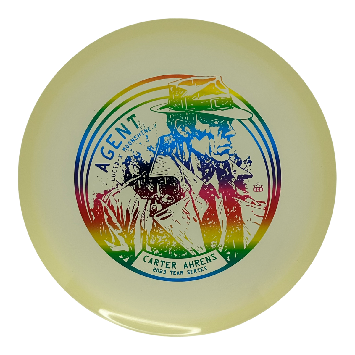 Dynamic Discs Lucid-X Moonshine Agent - Carter Ahrens Secret Agent TS ...