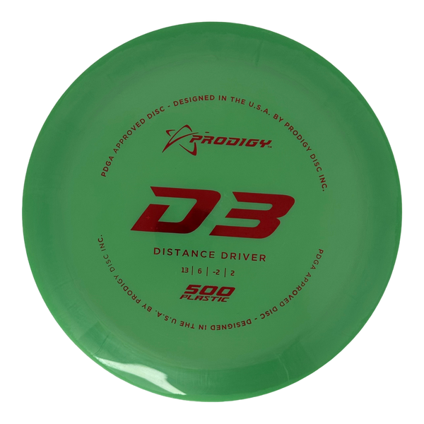 Prodigy 500 D3 - (New D3) - Flight Factory Discs