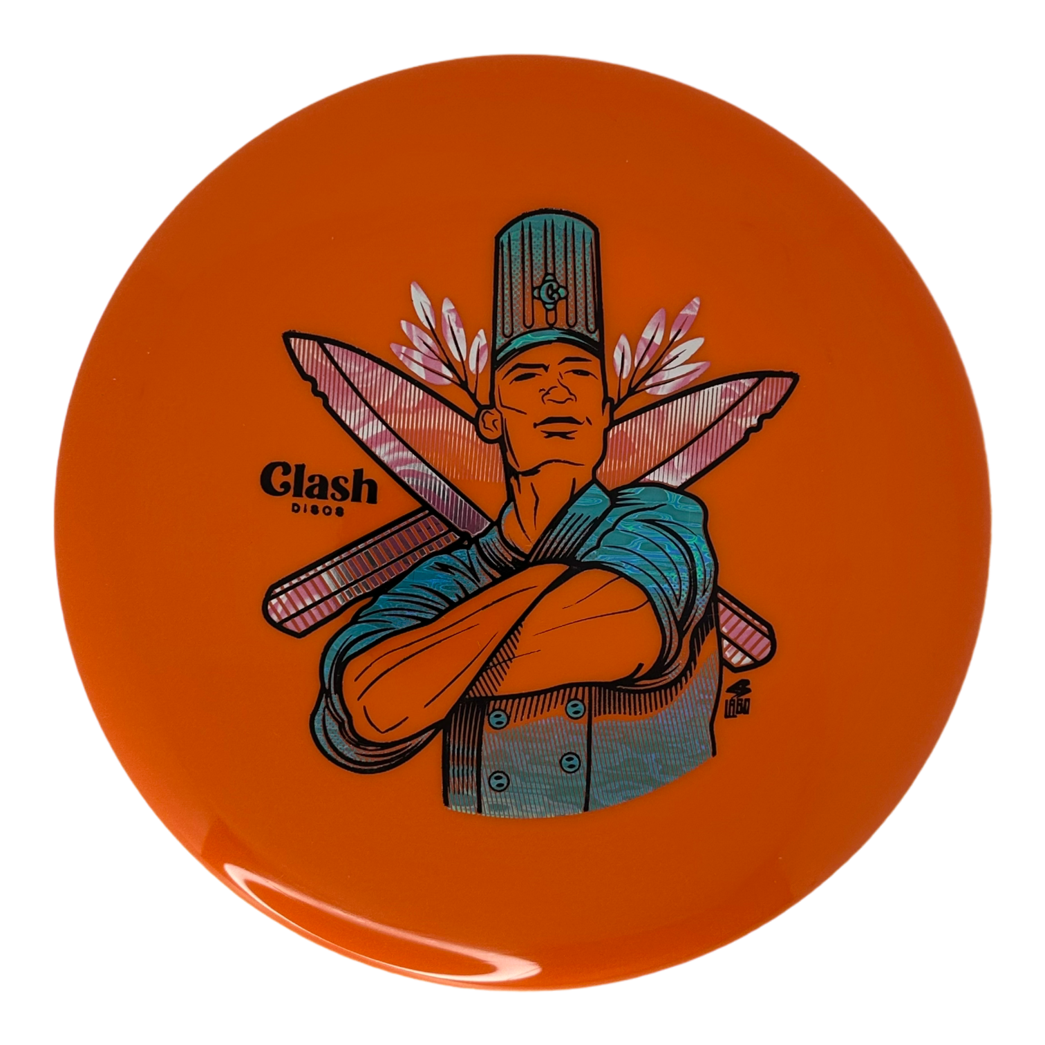 Clash Discs Steady Popcorn - Chef Stamp - Flight Factory Discs