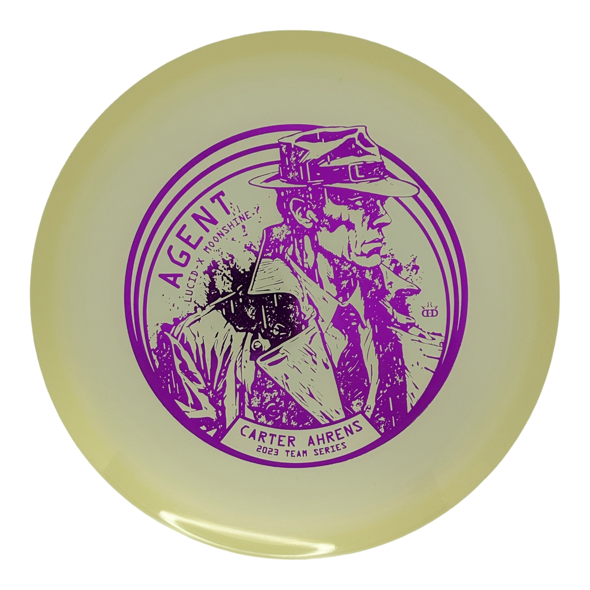 Dynamic Discs Lucid-X Moonshine Agent - Carter Ahrens Secret Agent TS ...