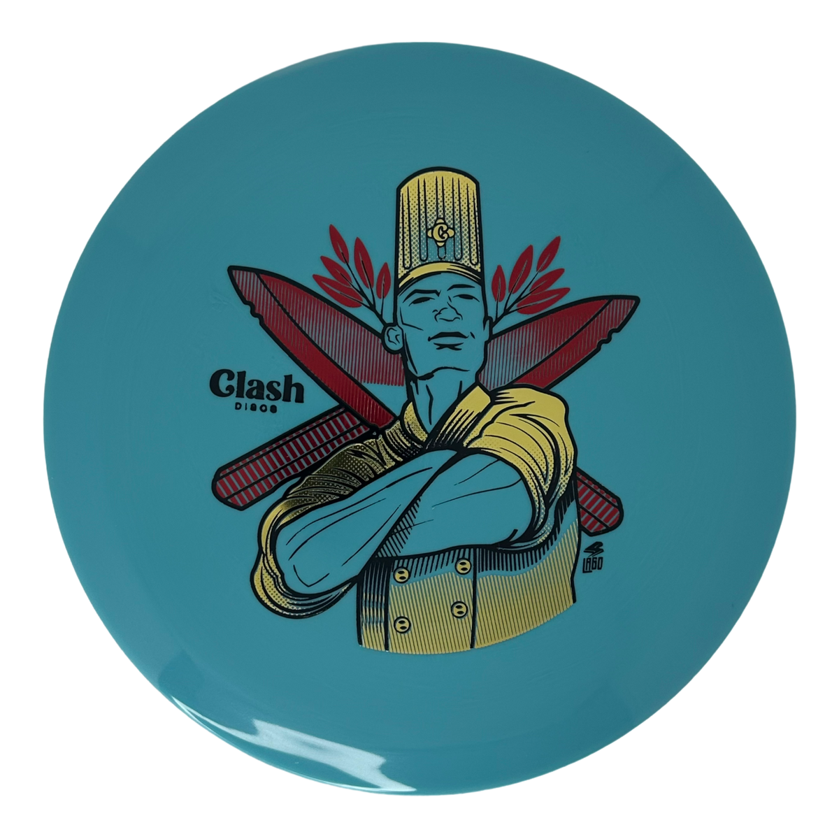 Clash Discs Steady Lotus - Chef Stamp - Flight Factory Discs