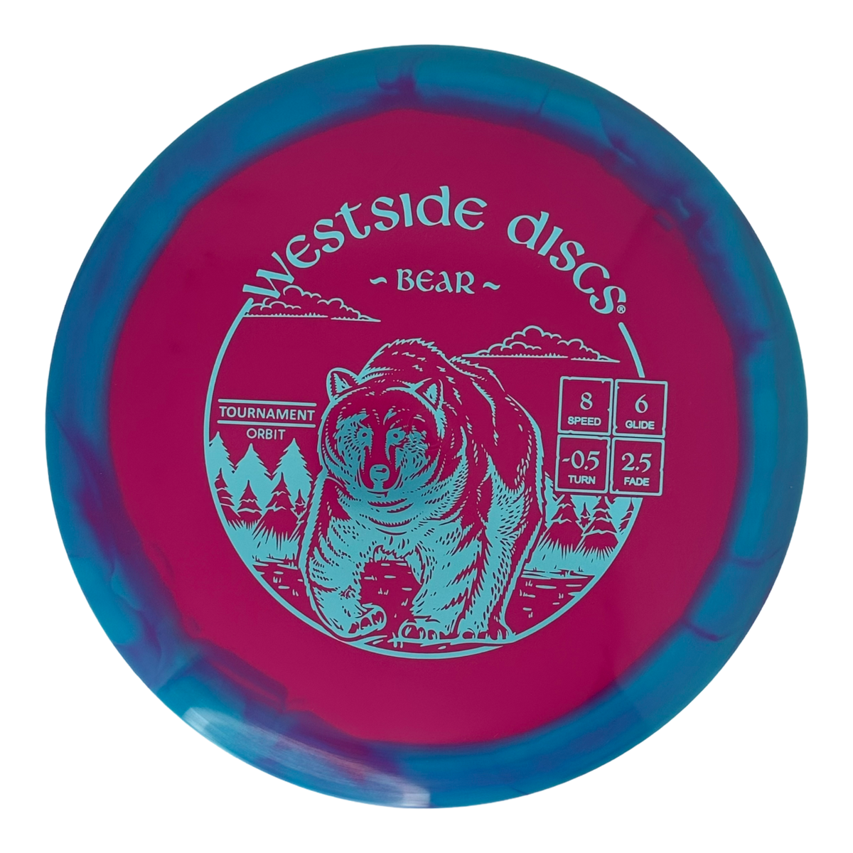 Westside Discs Tournament Orbit Bear - Flight Factory Discs