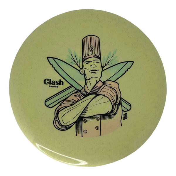 Clash Discs Steady Popcorn - Chef Stamp - Flight Factory Discs