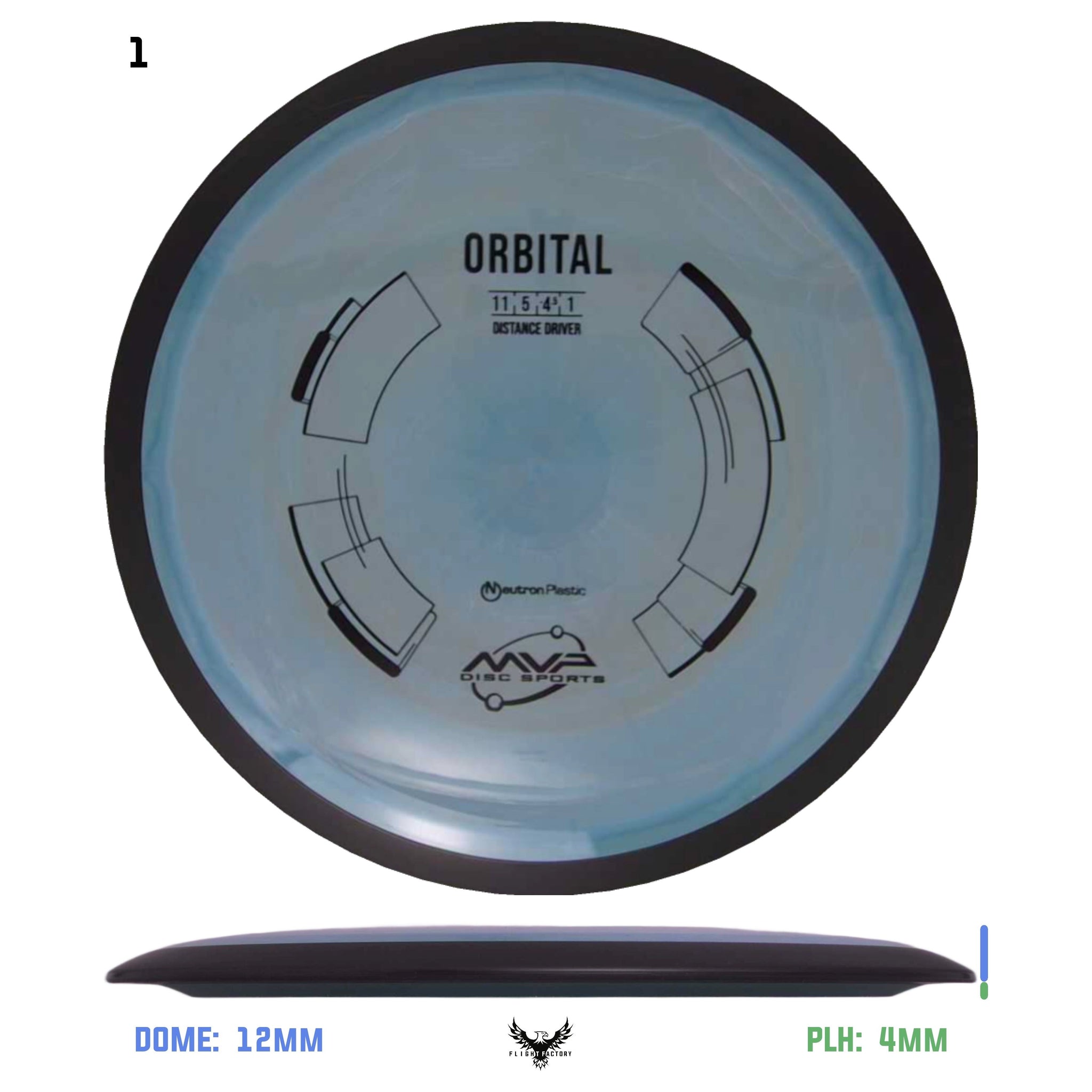 MVP Neutron Orbital - Flight Factory Discs