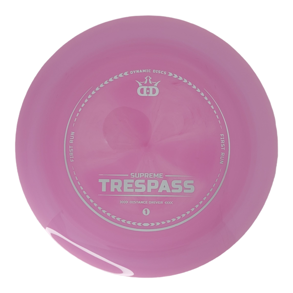 Dynamic Discs Supreme Trespass - First Run - Flight Factory Discs