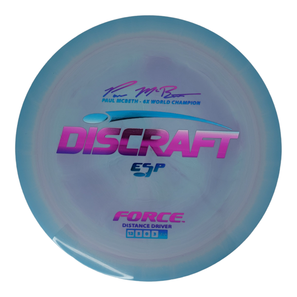Discraft ESP Force - Mcbeth 6x Signature - Flight Factory Discs
