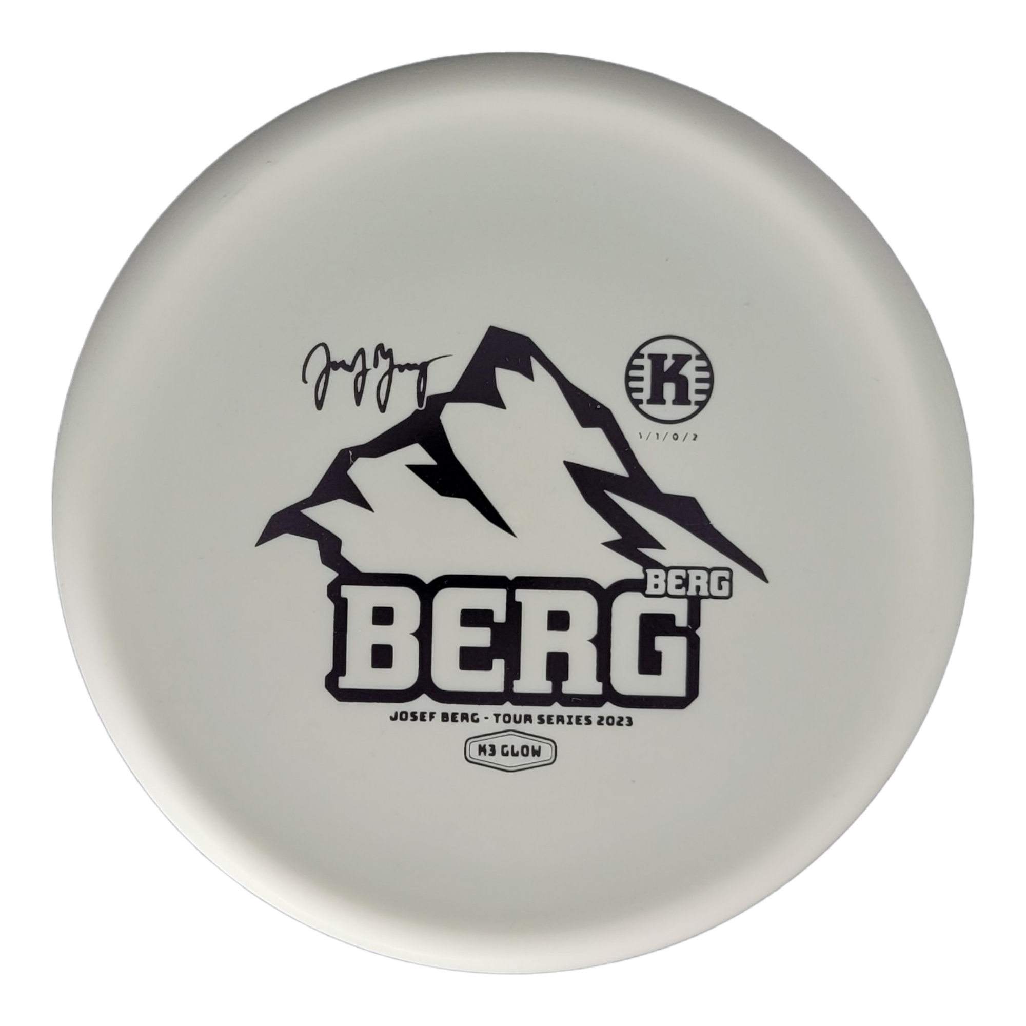 Kastaplast K3 Glow Berg - Josef Berg (2023) - Flight Factory Discs