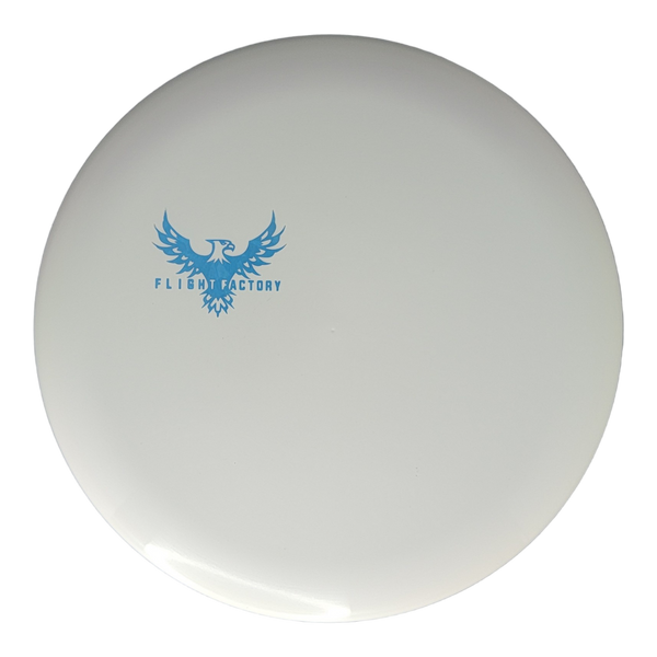 Discraft White Bottom Stamp ESP Roach - Flight Factory Mini Eagle - Flight Factory Discs