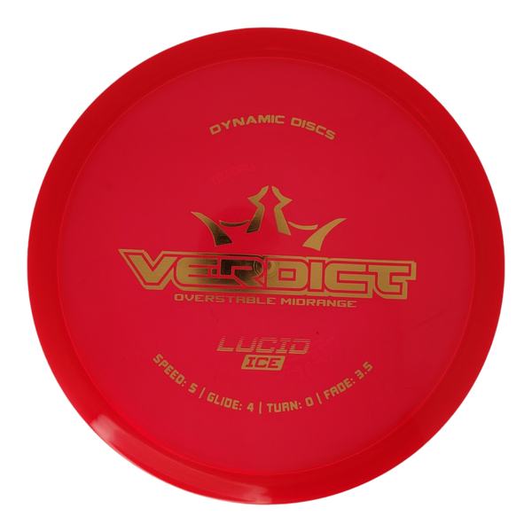 Dynamic Discs Lucid Ice Verdict - Flight Factory Discs