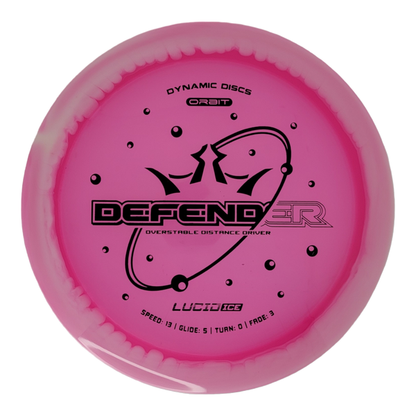 Dynamic Discs Lucid Ice Orbit Defender - Flight Factory Discs
