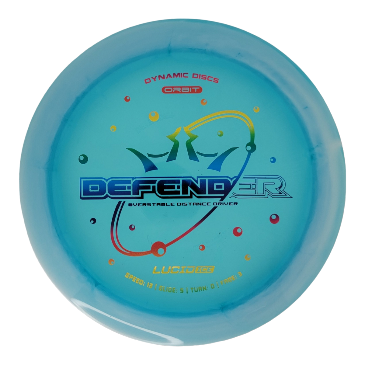 Dynamic Discs Lucid Ice Orbit Defender - Flight Factory Discs
