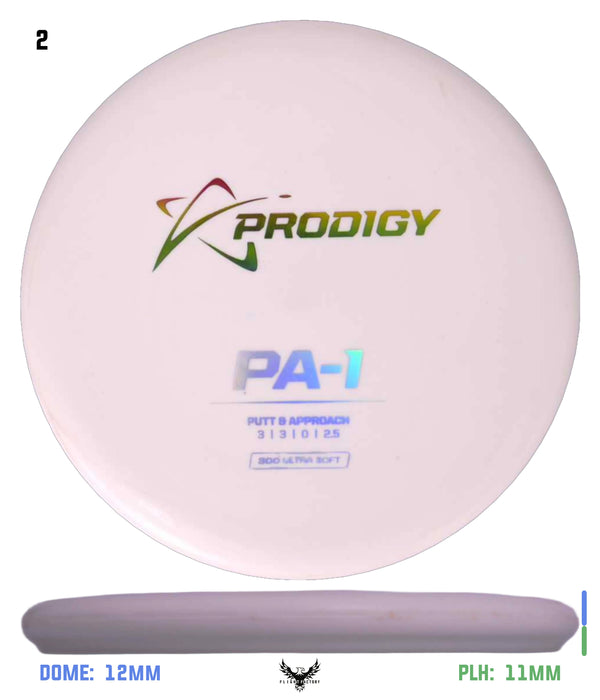 Prodigy 300 Ultra Soft PA-1 - Flight Factory Discs