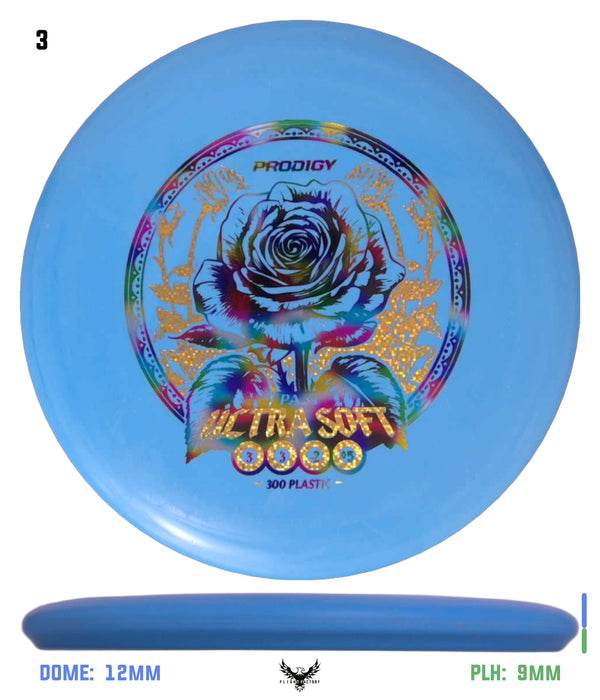 Prodigy 300 Ultra Soft PA-5 - SE Petal Stamp - Flight Factory Discs
