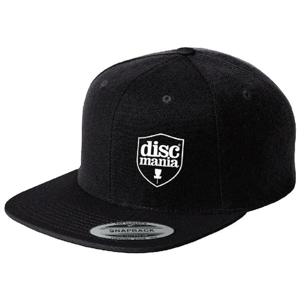 Discmania Flat Bill Snapback Hat (Shield Logo) - Flight Factory Discs