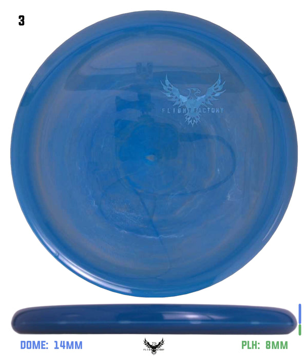 Streamline Neutron Range - Flight Factory Mini Eagle - Flight Factory Discs