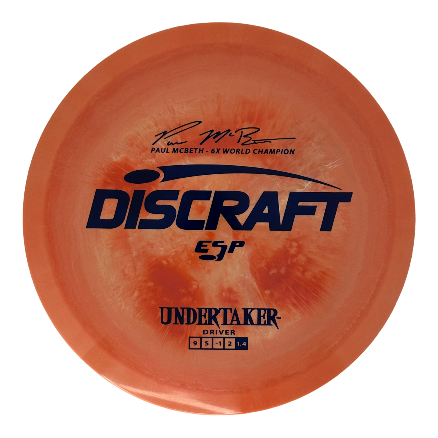 Discraft ESP Undertaker - Paul McBeth 6x Signature Series - Flight ...