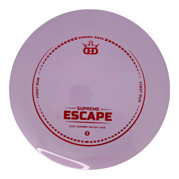 Dynamic Discs Supreme Escape - First Run - Flight Factory Discs