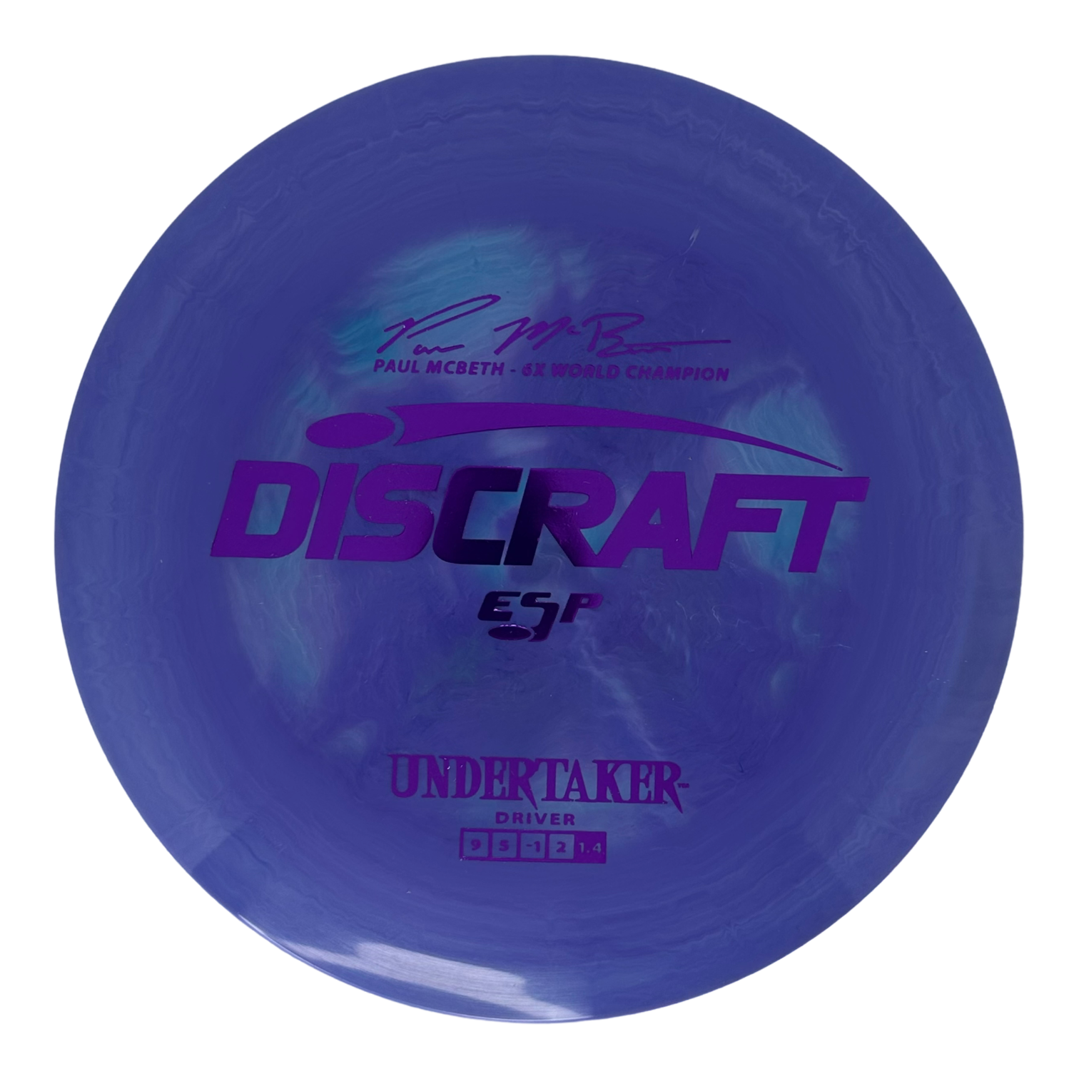 Discraft ESP Undertaker - Paul McBeth 6x Signature Series - Flight ...