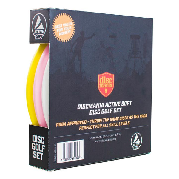 Discmania Active Soft 3 Disc Set - Flight Factory Discs