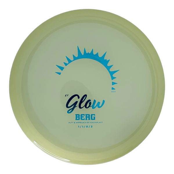 Kastaplast K1 Glow Berg - Flight Factory Discs