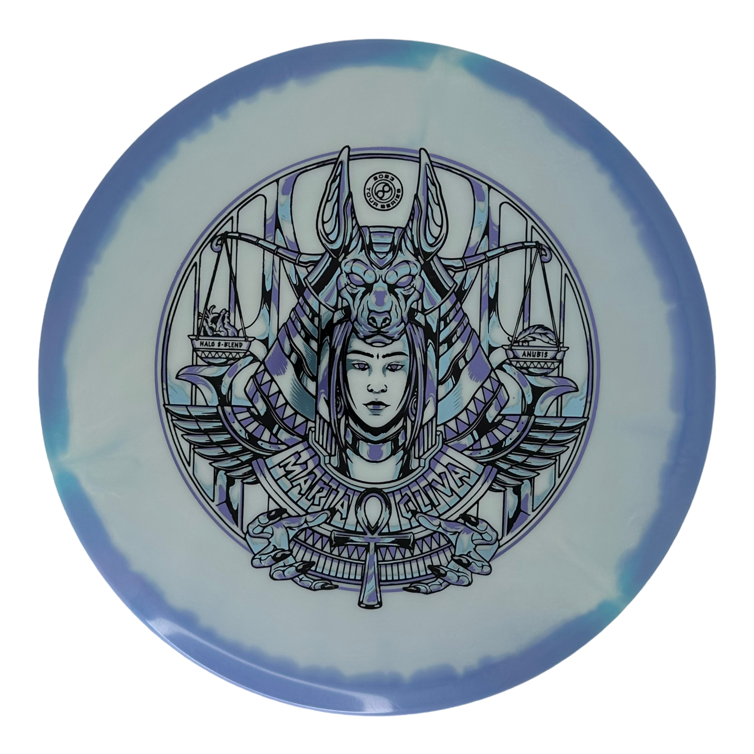 Infinite Discs Signature Halo S-Blend Anubis - Maria Oliva (2023) - Flight Factory Discs