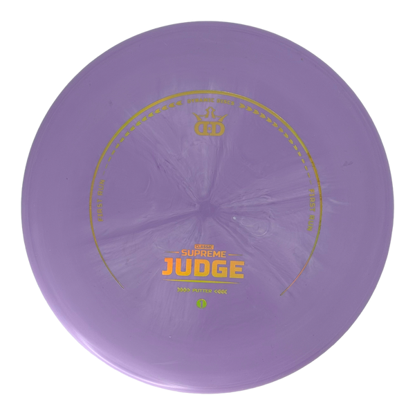 Dynamic Discs Classic Supreme Judge - First Run - Flight Factory Discs